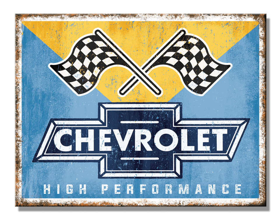 SH - CHEVY Racing Flags 10.75 x 8.25 - Desperate Enterprises