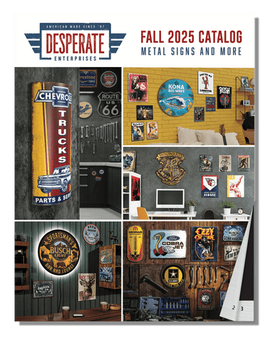 Desperate Enterprises Catalogue | Wholesale Metal Signs