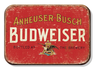 Magnet: Budweiser - Weathered | Desperate Enterprises