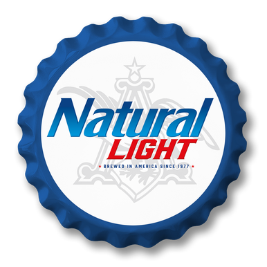 Natural Light Bottle Cap | Desperate Enterprises