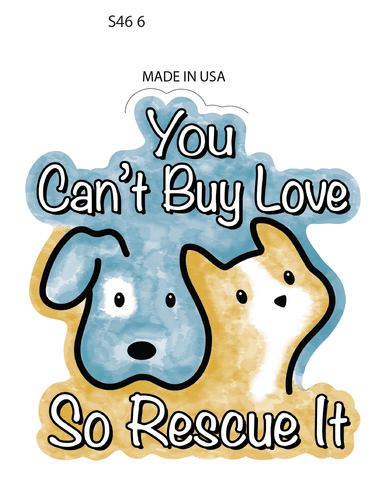 Sticker - Rescue Pets (set of 6) | Desperate Enterprises
