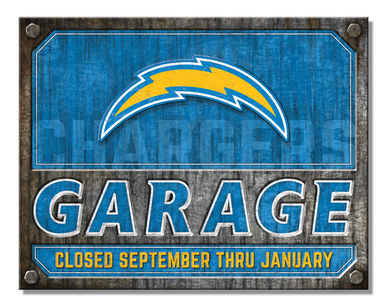 LA Chargers Garage | Desperate Enterprises