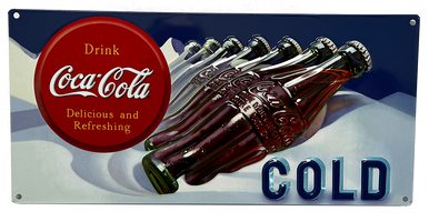 Coke Cold Sign | Desperate Enterprises
