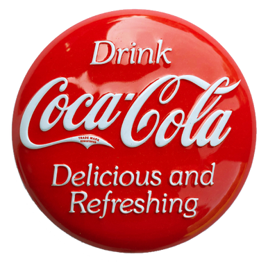 COKE BUTTON MAGNET - Ande Rooney