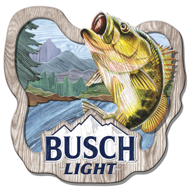 21" MDF Busch Light Fishing | Desperate Enterprises