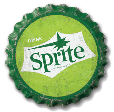 Sprite Bottle Cap | Wholesale Metal Signs