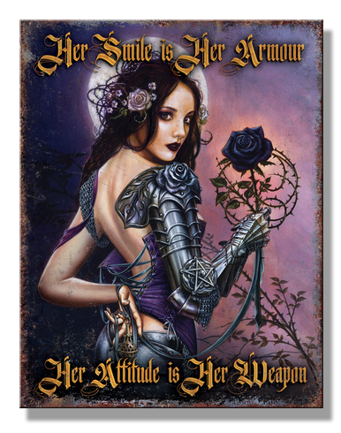 Alchemy Rosa Noctis | Desperate Enterprises Wholesale Metal Signs