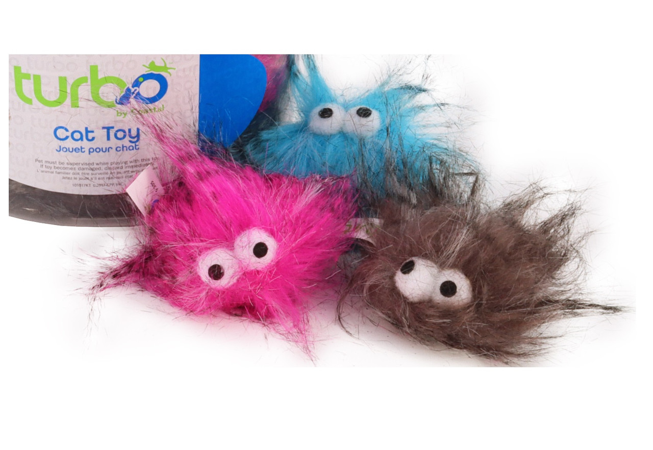 Turbo Plush Monsters Cat Toy