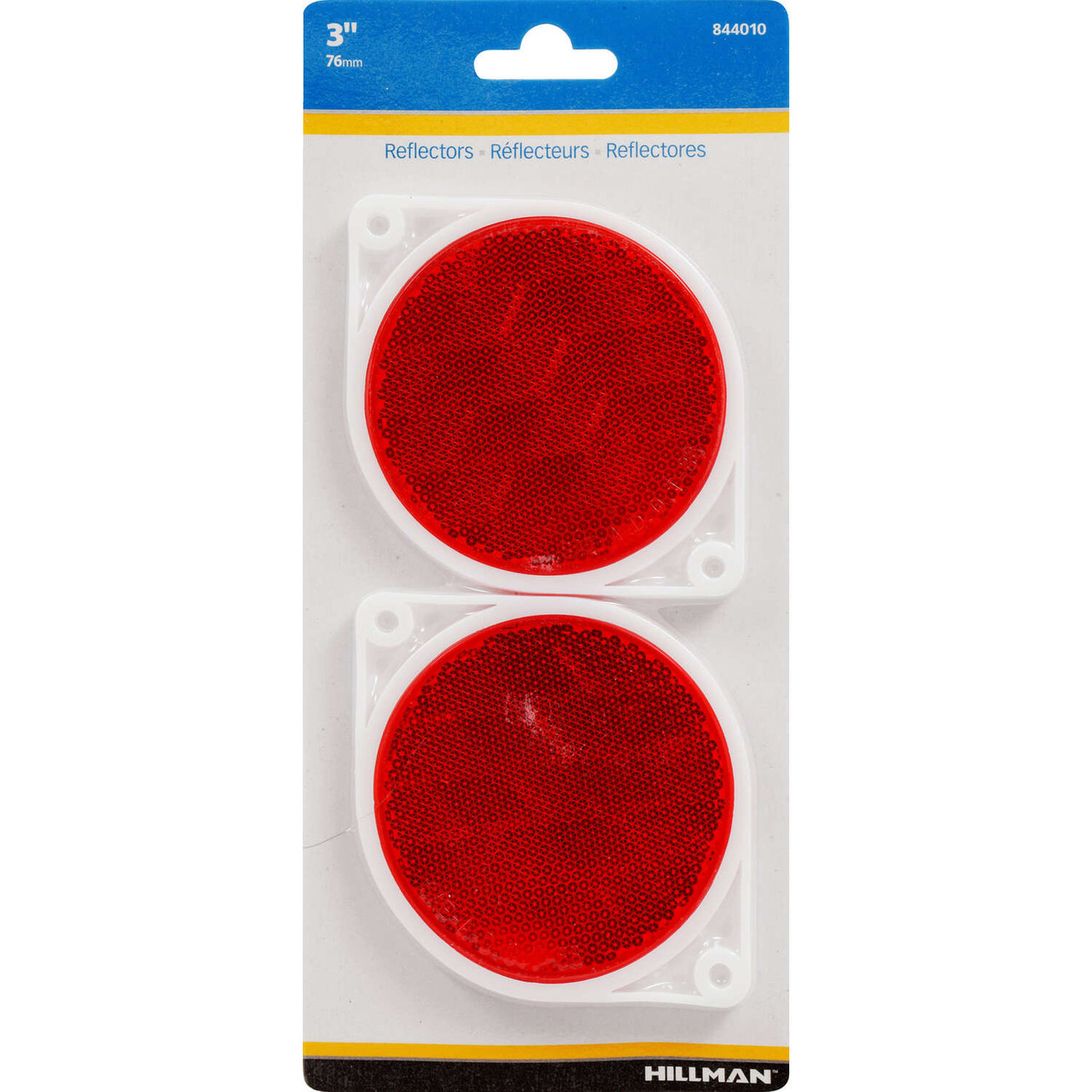 3 Inch Round Red Reflectors - Essex County Co-Op