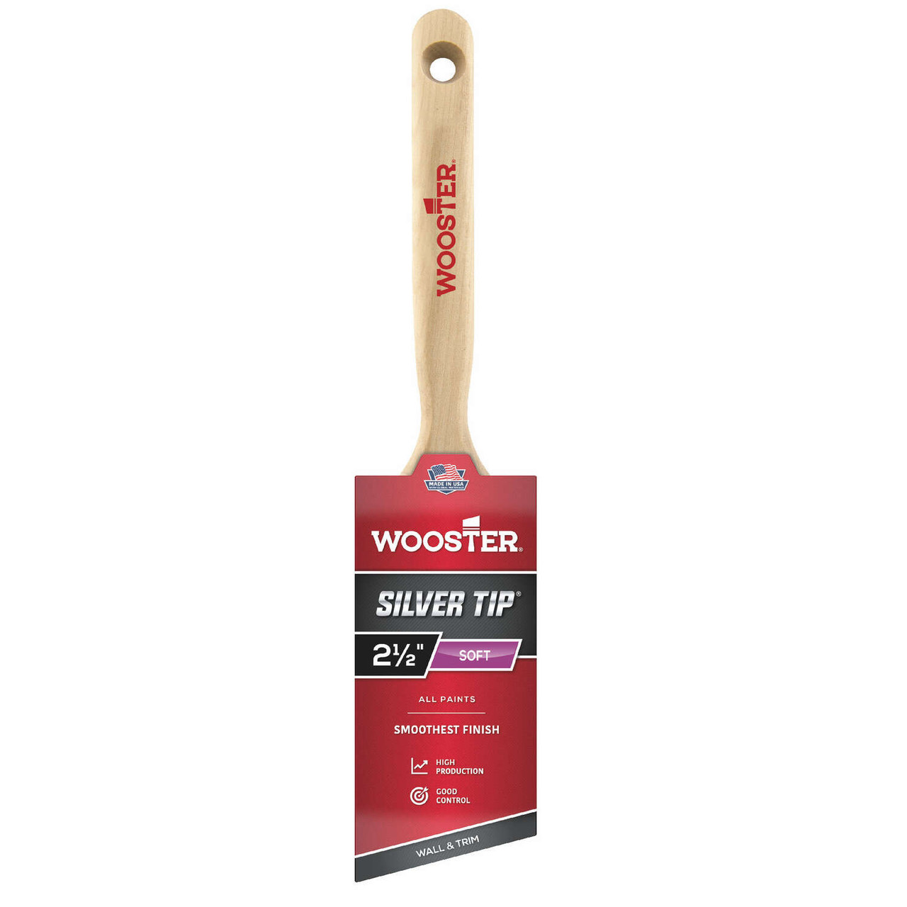 Silver Tip Angle Paint Brush - 2.5 in - Essex County Co-Op