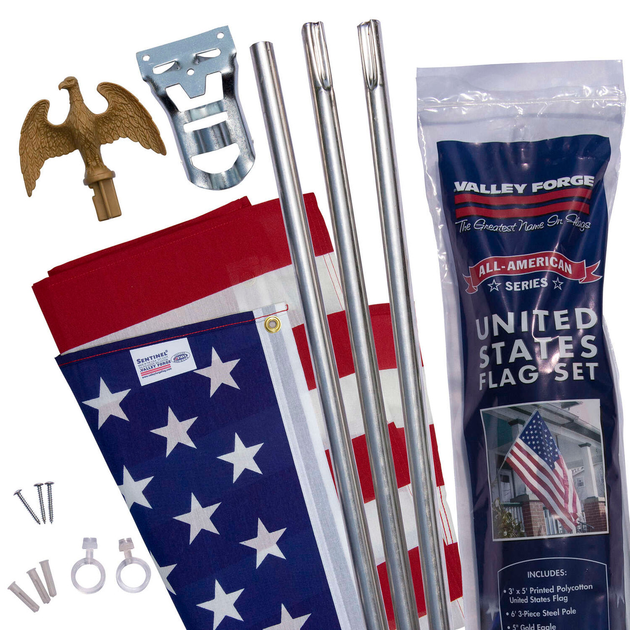 American Flag Kit - 36 in X 60 in - Essex County Co-Op