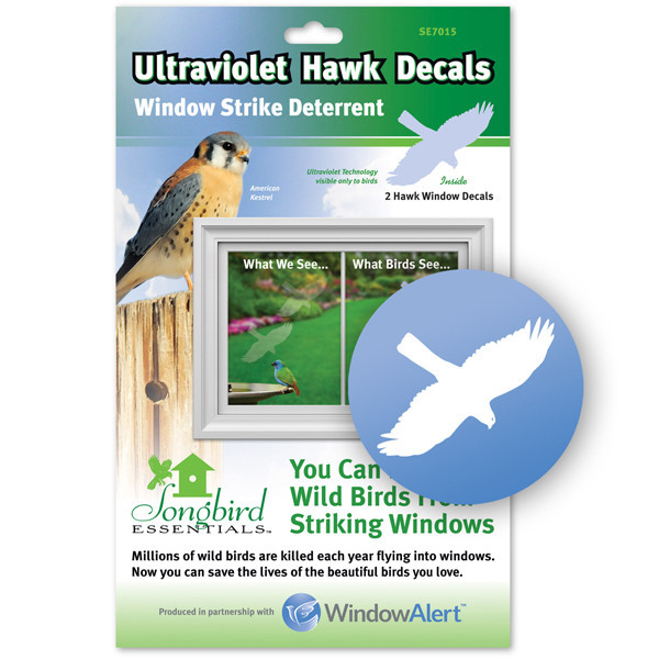 Window Alert Hawk Decal - Essex County Co-Op