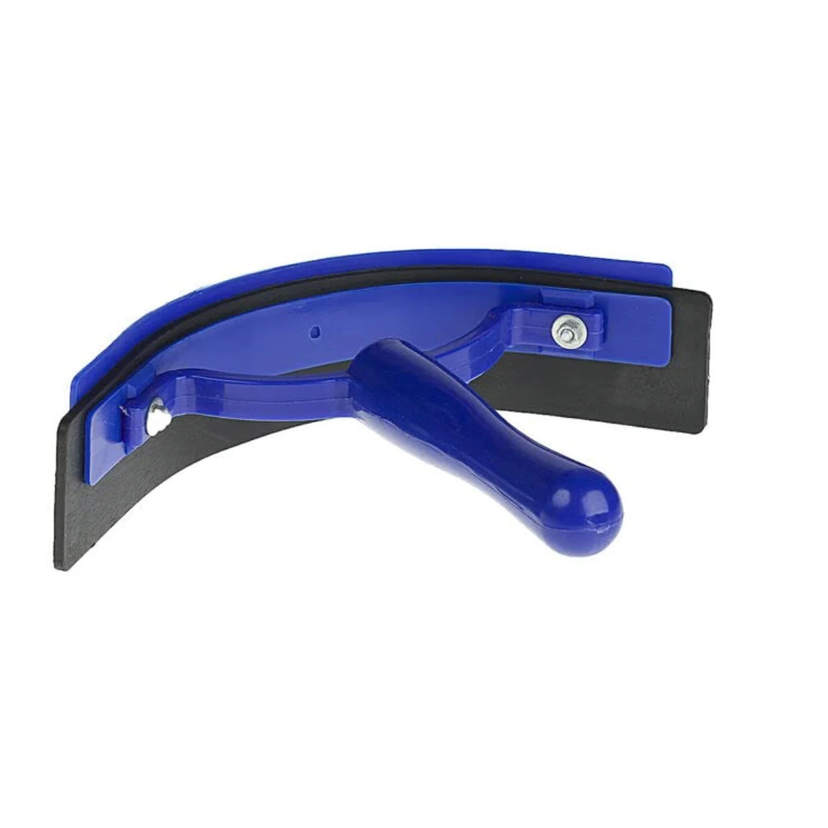 Blue Plastic Curved Sweat Scraper - Essex County Co-Op