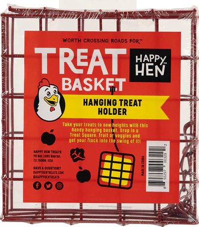 Happy Hen Treat Square Basket - Essex County Co-Op