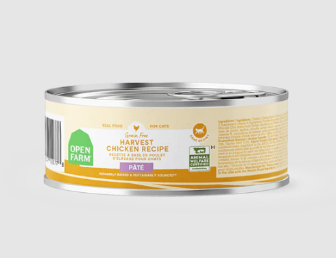 Open Farm Harvest Chicken Pâté Can for Cats - Essex County Co-Op