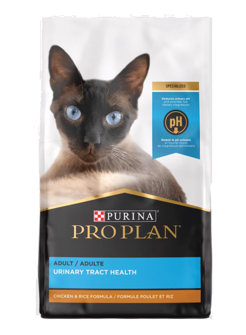 Pro Plan Adult Urinary Tract Health Chicken & Rice Formula Dry Cat Food ...