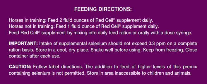 Red Cell Vitamin-Iron-Mineral Supplement - Essex County Co-Op