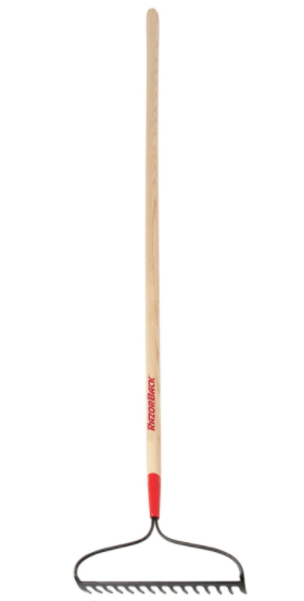 Razor-Back Steel Bow Rake with Wood Handle - Essex County Co-Op
