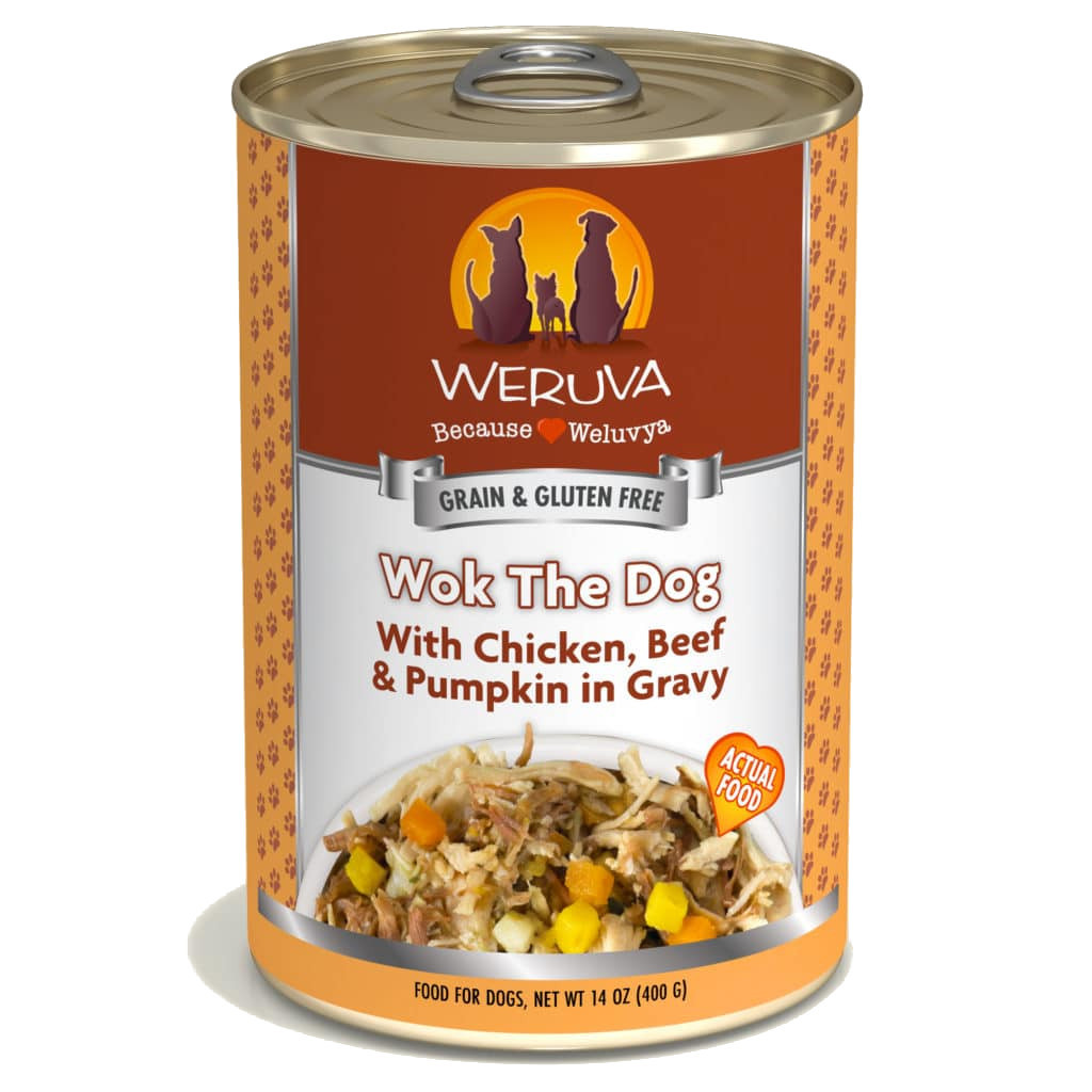 Weruva Classic Dog Wok The Dog with Chicken, Beef & Pumpkin in Gravy ...
