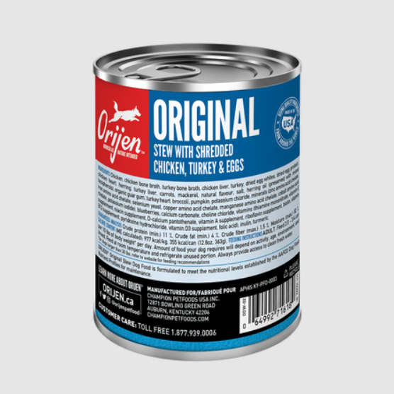 ORIJEN® Original Stew With Chicken, Turkey & Eggs - Essex County Co-Op