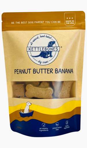 Kettlebones Peanut Butta' Banana Dog Biscuits - Essex County Co-Op