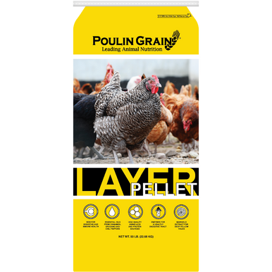 Poulin Premium Chicken Layer Pellet Feed - Essex County Co-Op