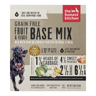 Honest Kitchen Dehydrated Grain Free Fruit & Vegetable Base Mix - Essex ...