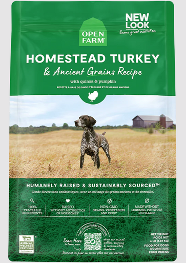Open Farm Homestead Turkey & Ancient Grains Dry Dog Food - Essex County ...