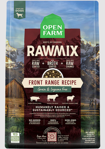 Open Farm Front Range Grain-Free RawMix for Dogs - Essex County Co-Op