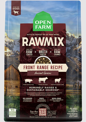 Open Farm Front Range Ancient Grains RawMix for Dogs - Essex County Co-Op