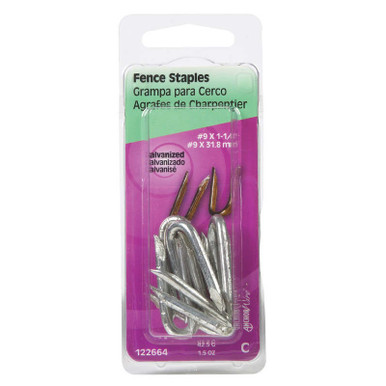 Hillman Galvanized Steel Fence Staples - Essex County Co-Op