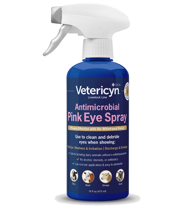 Vetericyn Plus® Antimicrobial Pink Eye Spray - Essex County Co-Op