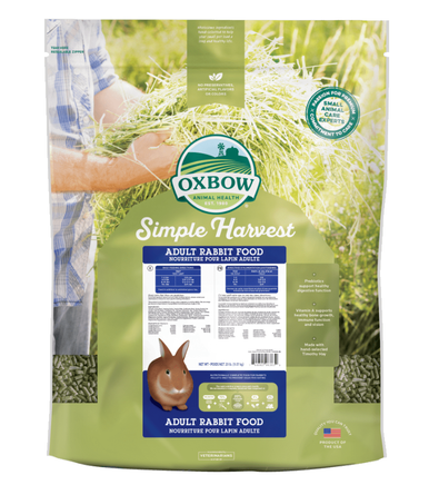 Oxbow Simple Harvest Adult Rabbit Food - Essex County Co-Op