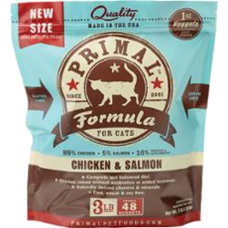 Primal Feline Frozen Nuggets Chicken & Salmon - Essex County Co-Op