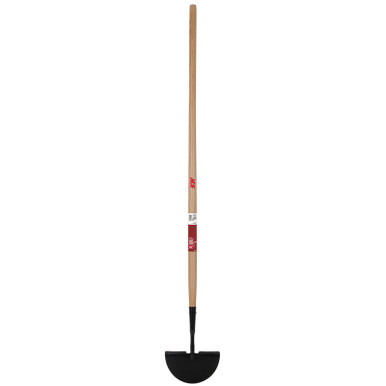 Steel Half Moon Edger with Wooden Handle - Essex County Co-Op
