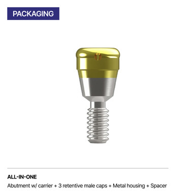Kerator (SET PKG - Abutment + Male Part)