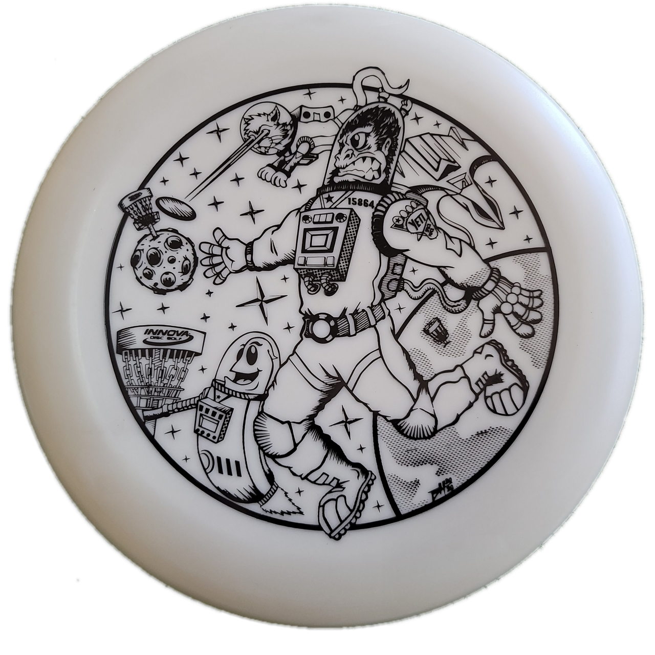 Glow Yeti Aviar Pro - Yeti Space Force XXL - Disc Nation