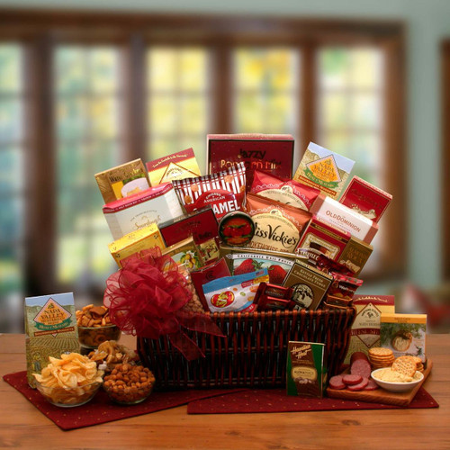 Gourmet Ambassador Gourmet Gift Basket - Baskets-n-Beyond