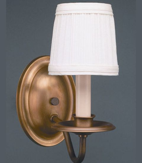 Shop One Arm Wall Sconce with Oval Backplate For Your Coastal Home ...