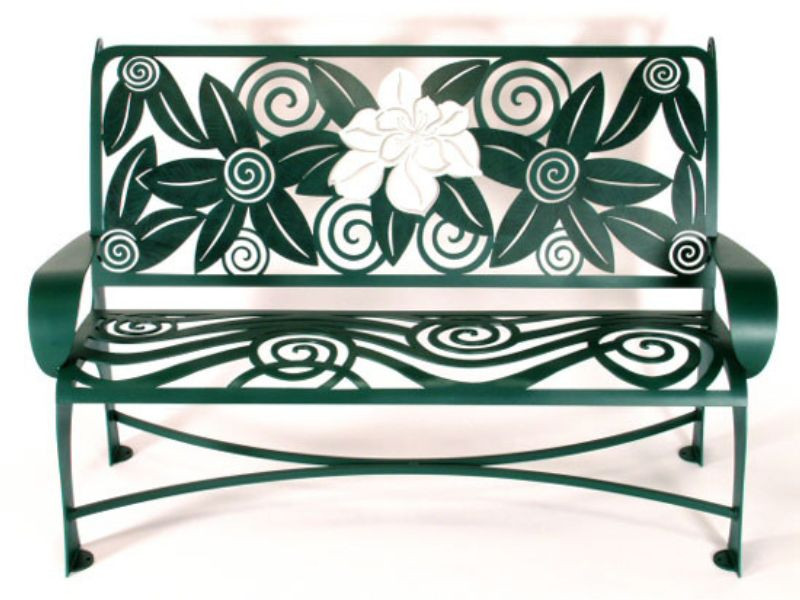 Buy Metal Dolphin Bench For Your Beach House | Coastal & Nautical ...