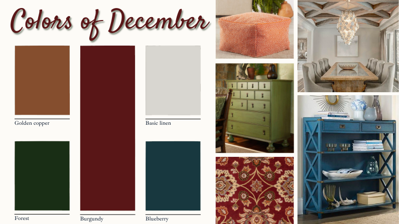 Colors of December - Cottage & Bungalow