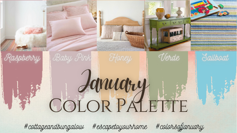 Colors of January - Cottage & Bungalow