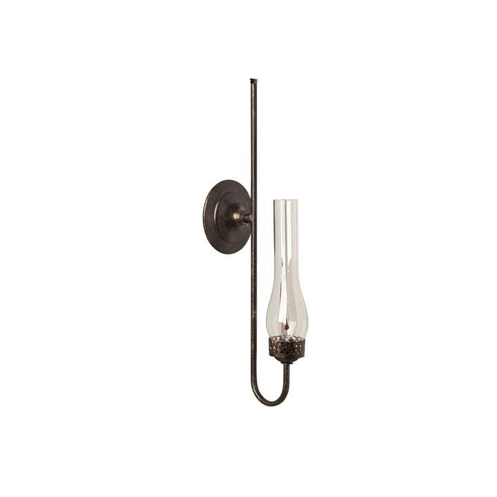 Shop Steel Gas Replica Sconce with Matador Chimney For Your Coastal ...