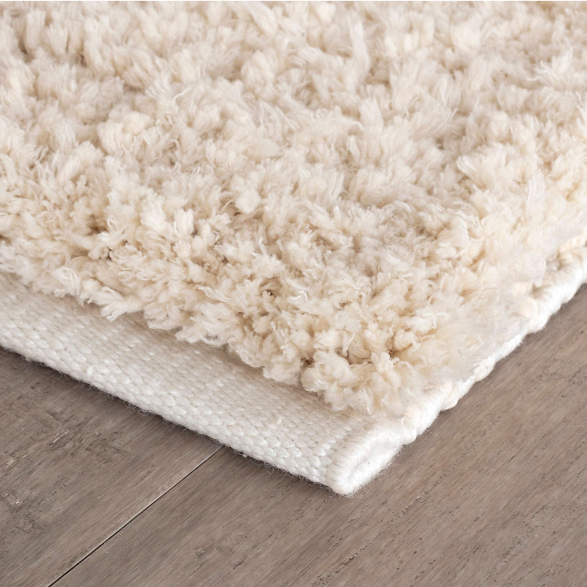 Shop Kodiak Ivory Woven Microfiber Rug For Your Coastal Home | Coastal ...
