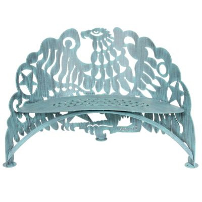 Buy Eagle Bench For Your Beach House | Coastal & Nautical Benches For ...