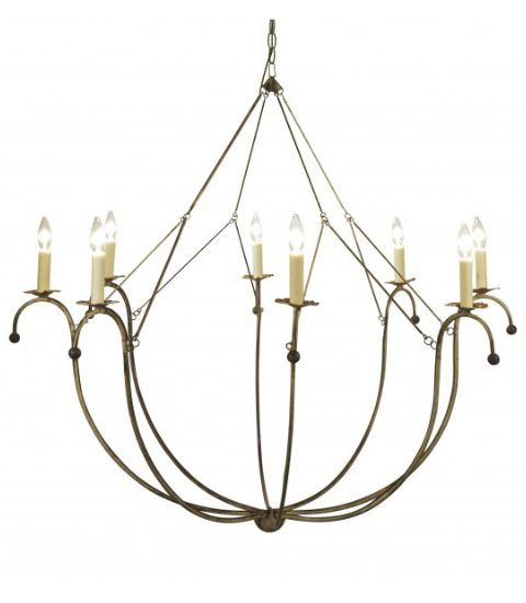 Shop Spring Island Ark Oval Basket Chandelier - Two Sizes For Your ...