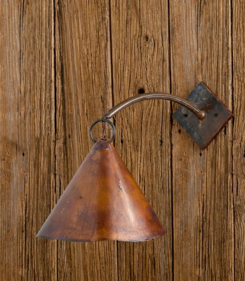 Shop Copper Cone Sconce Pendant Light For Your Coastal Home | Coastal ...