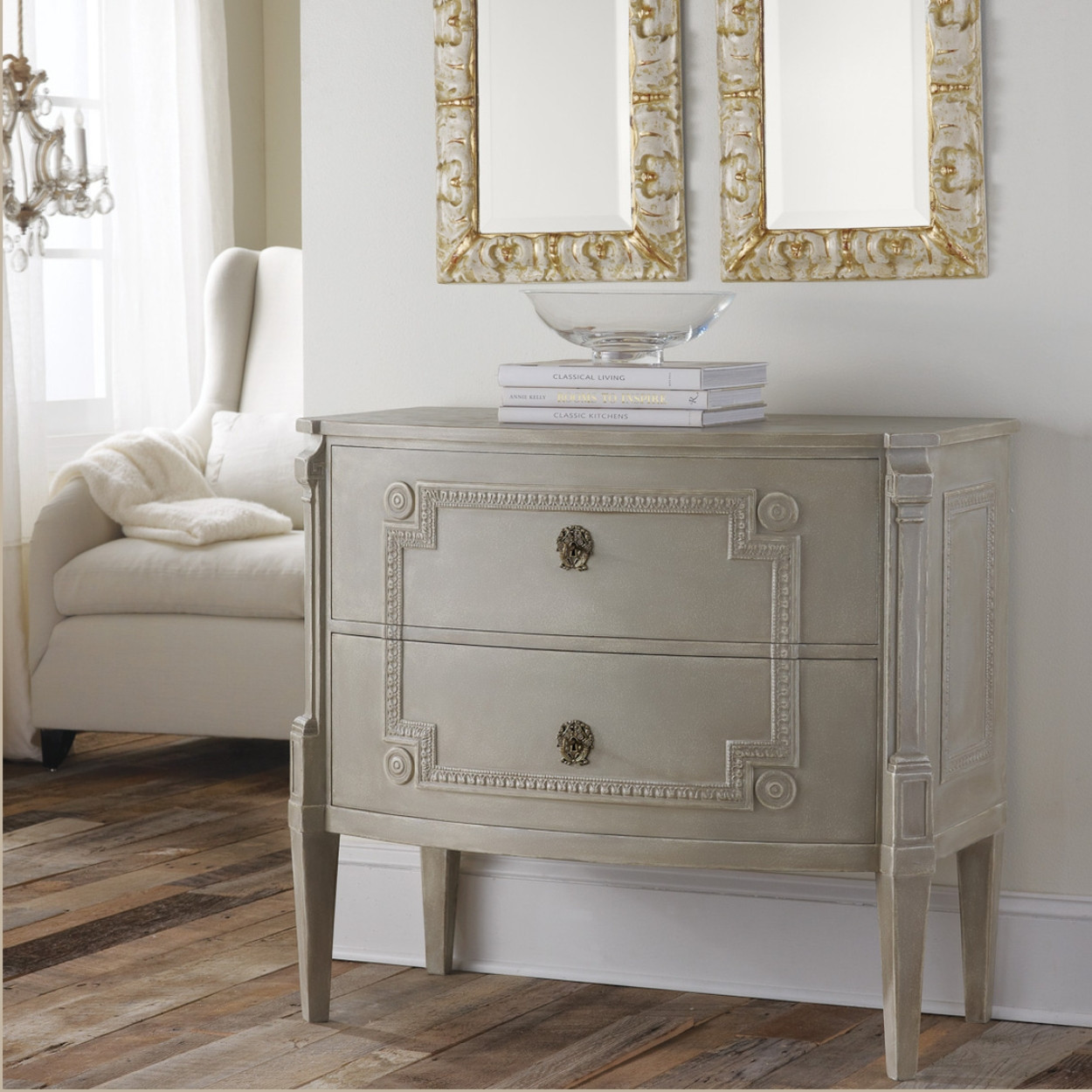 Buy Gustavian Half Round For Your Beach House | Coastal & Nautical ...