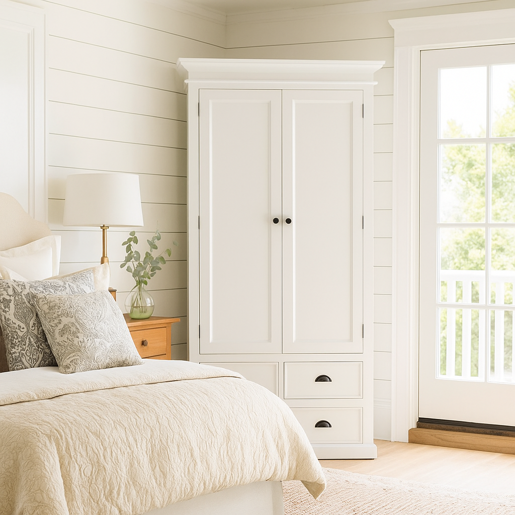 Buy Halifax Wardrobe For Your Beach House | Coastal & Nautical Armoires ...