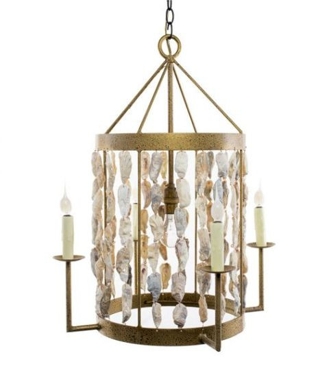 Shop Spring Island Basket Chandelier For Your Coastal Home | Coastal ...